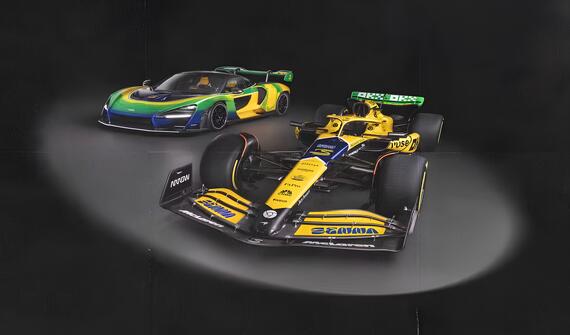 VEJA VÍDEO; McLaren homenageia Senna com carro verde e amarelo no GP de Mônaco - O Matogrossense
