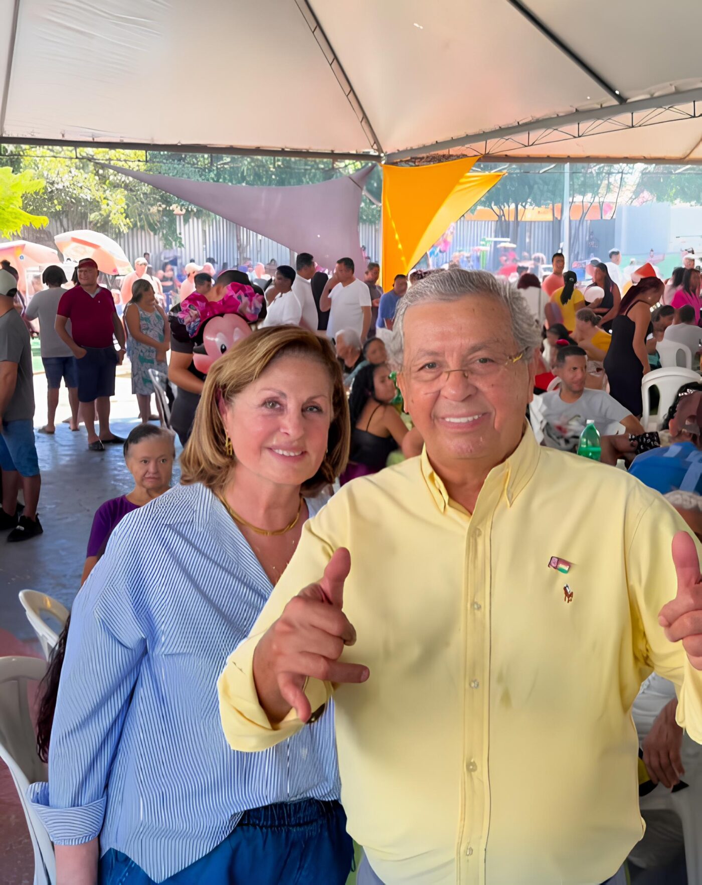 Senador Jayme Campos e esposa animam evento da terceira idade em Várzea ...