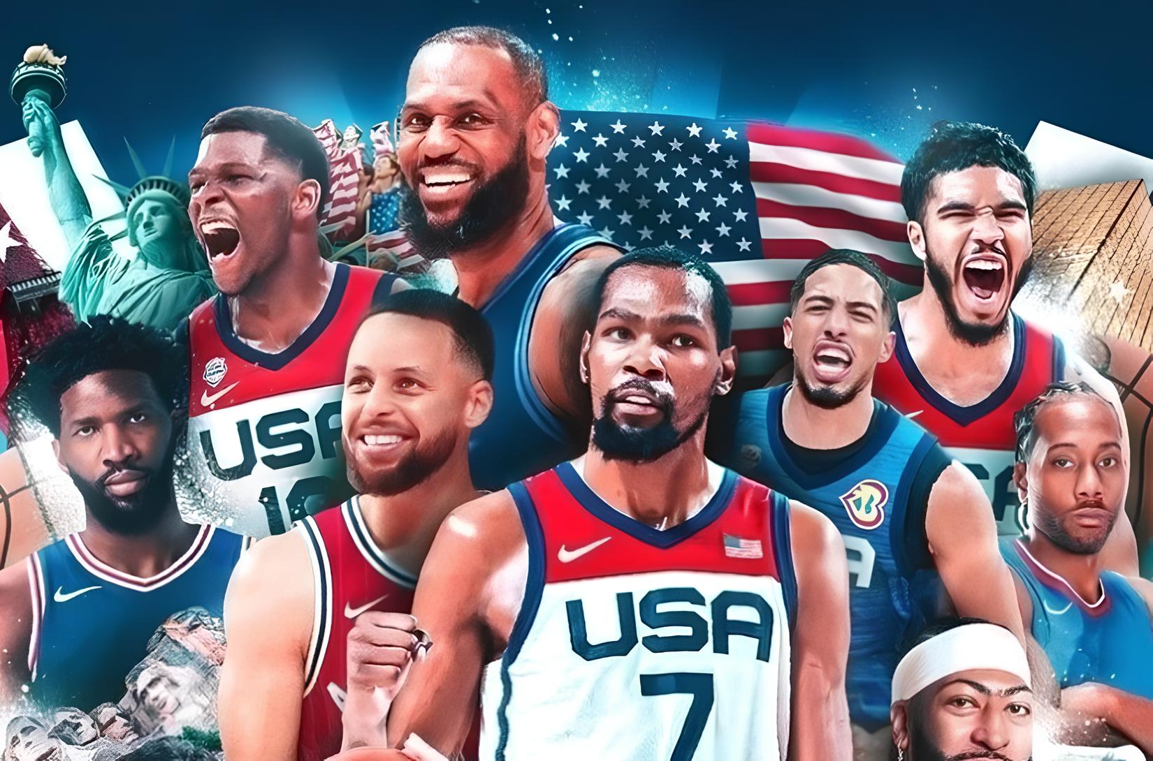 Astros da NBA lideram seleção americana de basquete para Paris 2024 ...