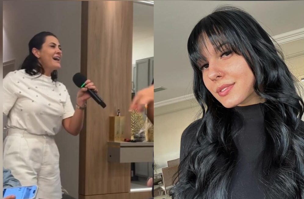 Mãe da cantora Ana Castela mostra talento no karaokê; veja vídeo - O ...