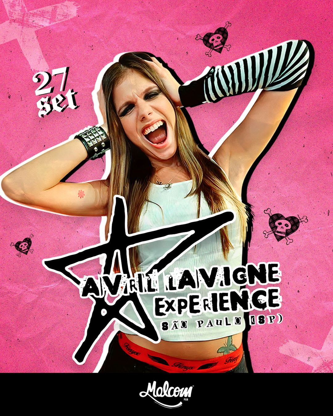 Malcom Pub celebra a nostalgia dos anos 2000 com show cover de Avril ...