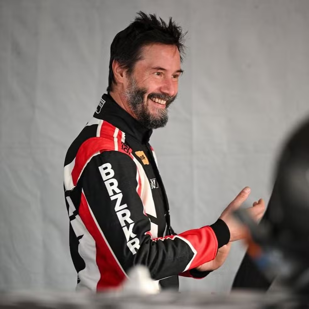 Astro de Hollywood, Keanu Reeves compete na Toyota GR Cup e conquista ...