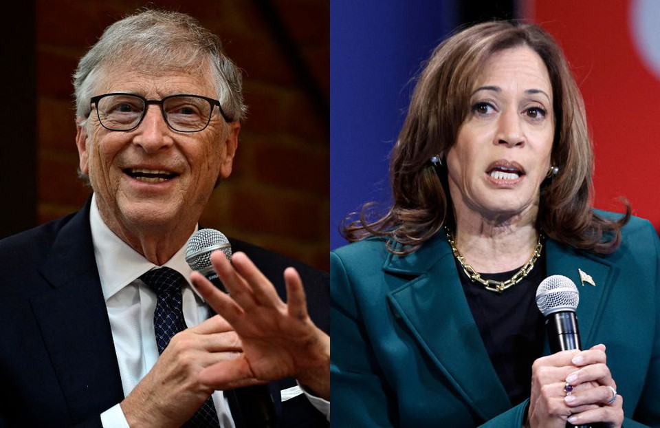 Bill Gates doa US$ 50 milhões para a campanha de Kamala Harris e ...