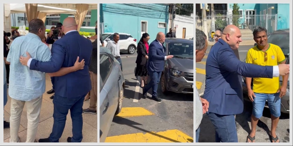 Abílio Brunini chega à posse em Cuiabá com estilo despojado e é ...
