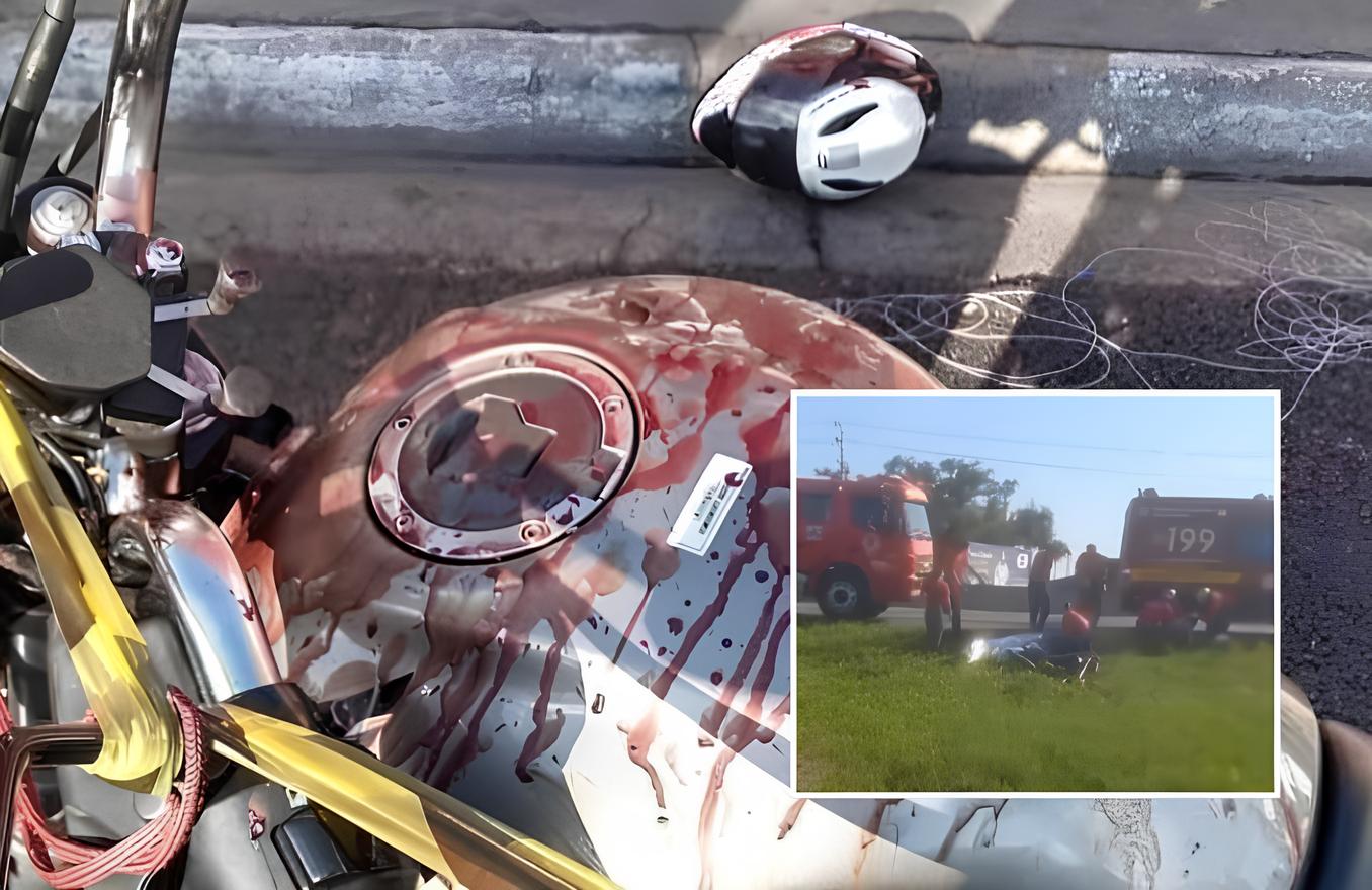 Motociclista morre degolado por linha de pipa com cerol; veja vídeo - O ...