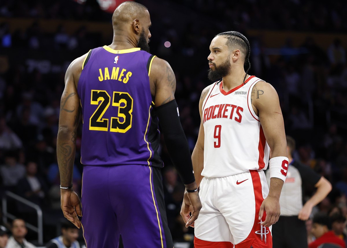 Lakers vencem Rockets e surpreendem com trio improvável em noite ...
