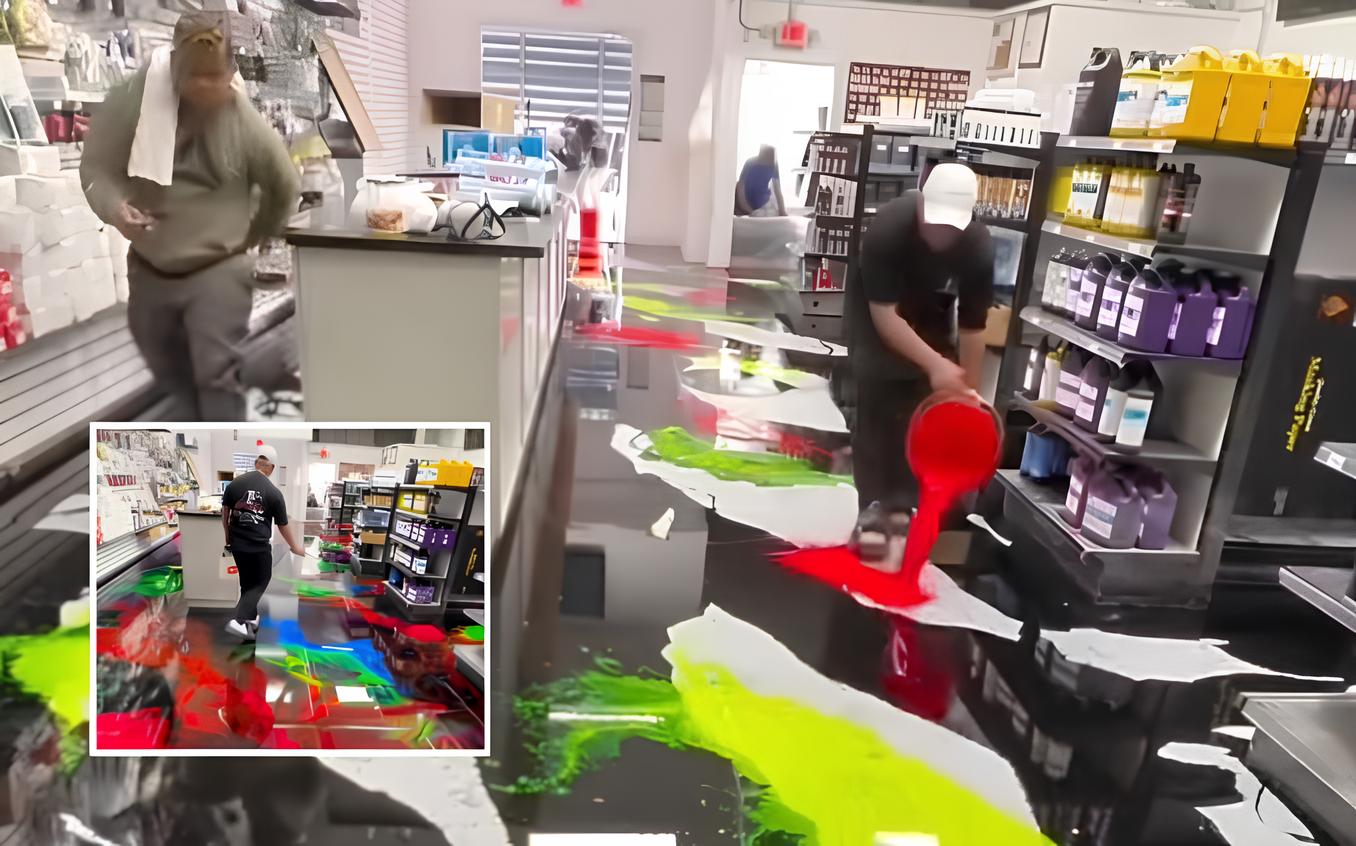 Loja aposta em piso com cores neon vibrantes e viraliza; veja vídeo - O ...