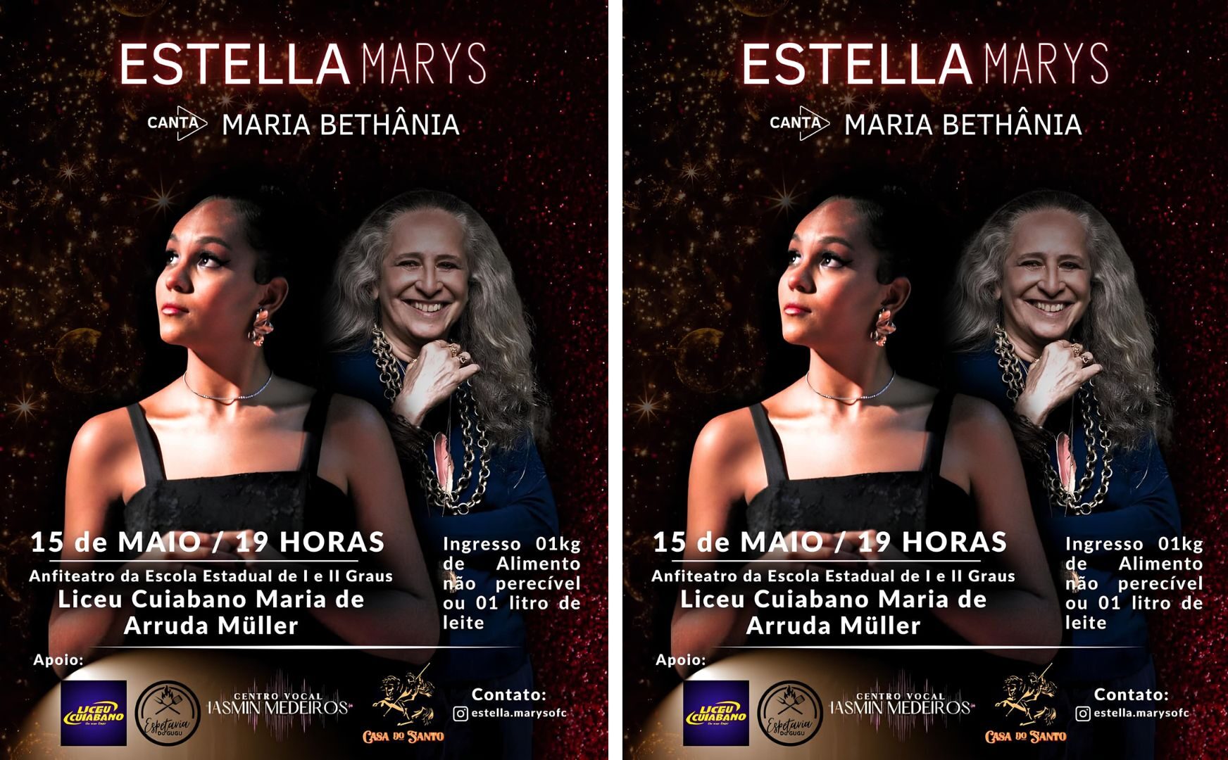 Tributo: Estella Marys promete emocionar Cuiabá com show em homenagem a ...