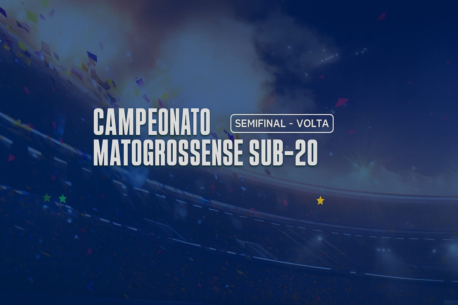 Sub-20 define finalistas do Campeonato Mato-grossense neste fim de ...